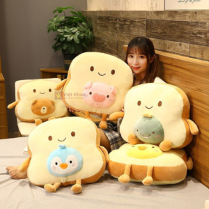 Cute Cartoon Bread Plush Toy,Directly Manufactured at Viet Khue